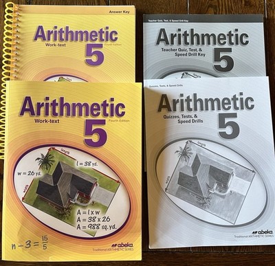 Abeka Arithmetic 5 Teacher & Student Texts | eBay