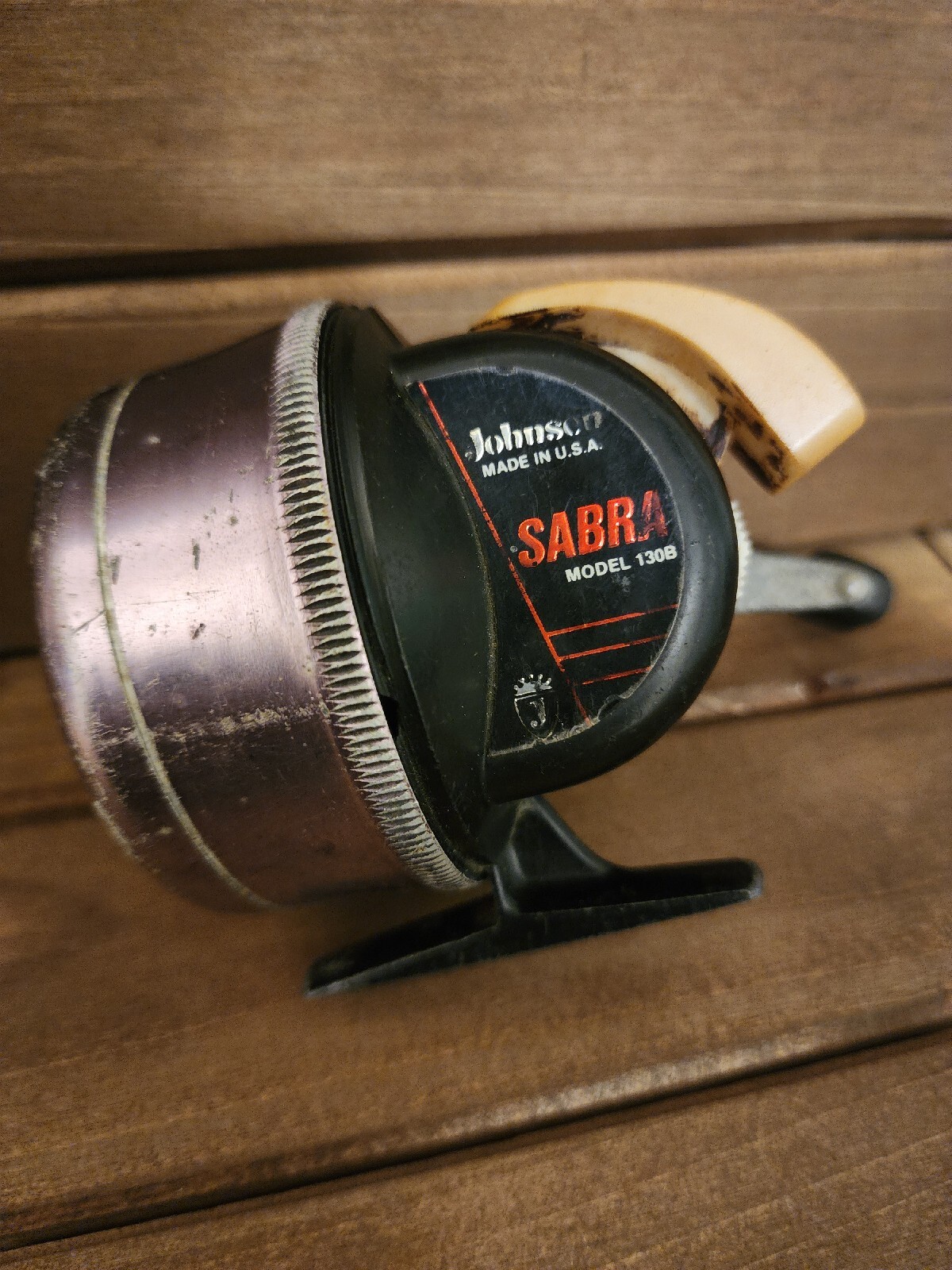 Vintage Johnson Sabra Model 130B Closed Face Casting Reel USA Made | eBay
