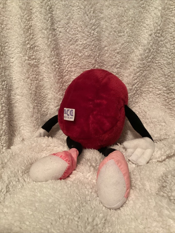 Vintage Ace Novelty California Raisin Plush Stuffed Animal Pink Shoes ...