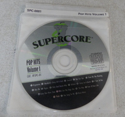 SuperCore Karaoke Pop Hits Vol. 1 SPC-0001 | eBay