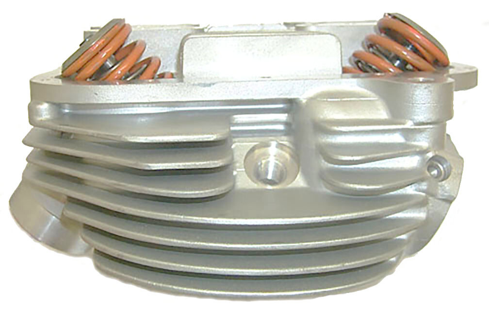 Harley Panhead CYLINDER HEAD SET 1948 - 1954 Plumber style with VALVES ...