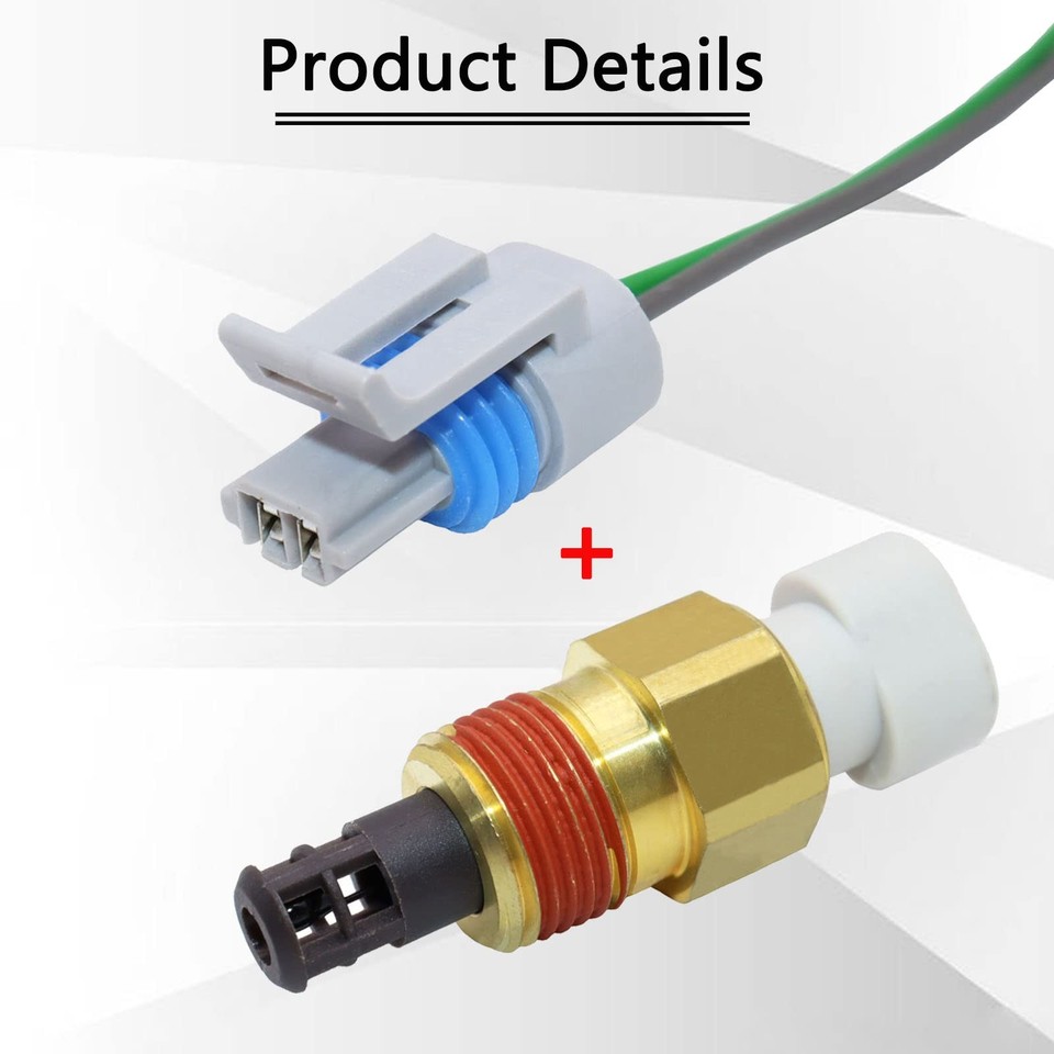 Intake Air Temperature Sensor IAT/MAT/ACT Kit for GM 25036751 25037225 ...