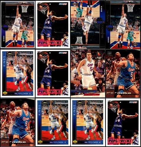 Mike Peplowski Sacramento Kings (18) Card Lot - RARE TREASURE | eBay