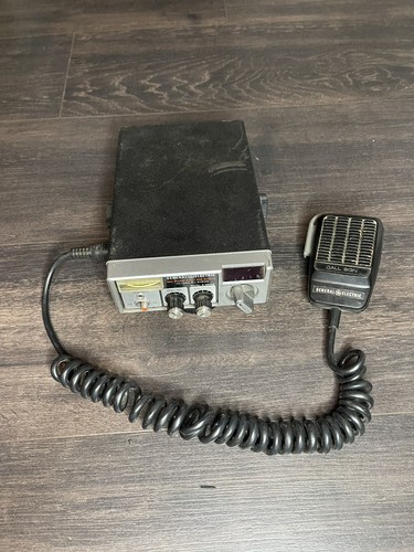 VINTAGE GE 3-5804 TWO-WAY 40 CHANNEL MOBILE CB RADIO TRANSCEIVER MIC ...