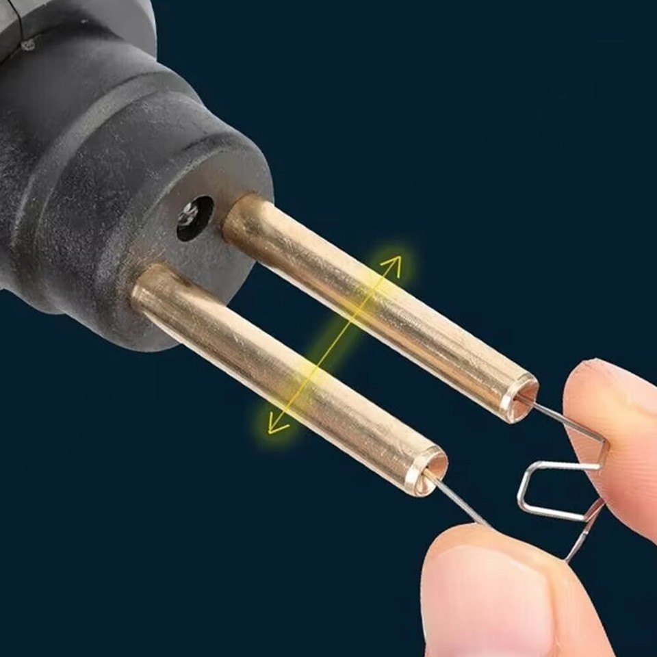 Hot Stapler Gun Plastic Repair Car Bumper Welding Welder Machine Kit+ ...