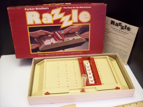 Vintage 1981 Razzle Board Game By Parker Brothers In Original Box | eBay