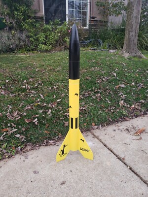 Upscale Scamp Model Rocket Kit, 30" tall, 2.2" dia., 29mm motor mount ...