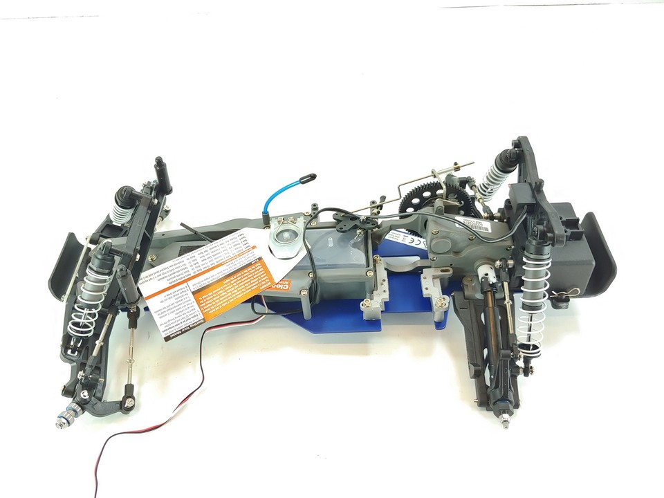 NEW Traxxas Nitro Rustler 1/10 Stadium Truck Roller Slider Chassis W ...