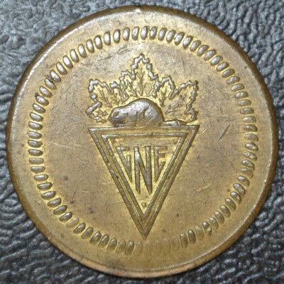 Vtg CNE CANADIAN NATIONAL EXPOSITION BRASS TOKEN-Adult Admission ...