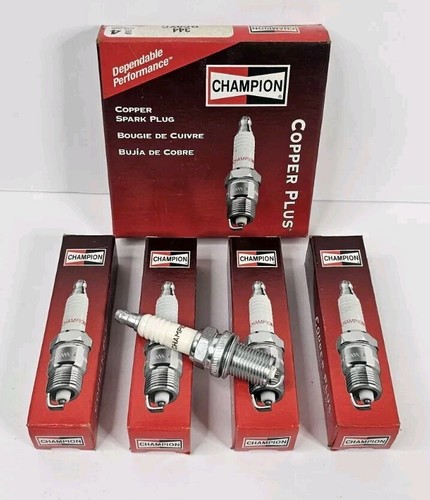 Champion 344 RC9YC Copper Plus Spark Plugs Qty 4 | eBay