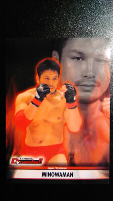 CARD UFC K1 DYNAMITE MINOWAMAN | eBay