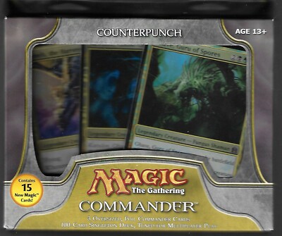 MTG Magic the Gathering - Sealed - English Commander 2011 Counterpunch ...
