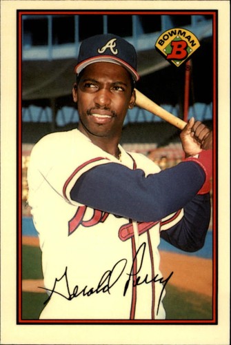 1989 Bowman Tiffany Baseball Card #273 Gerald Perry | eBay