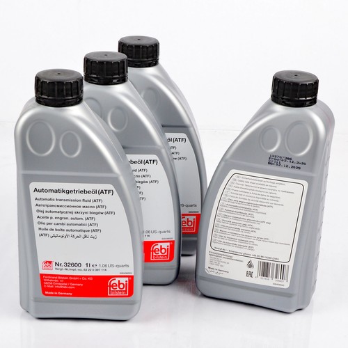 4x 1L FEBI 32600 Hydrauliköl Automatiköl Automatikgetriebeöl für BMW ...