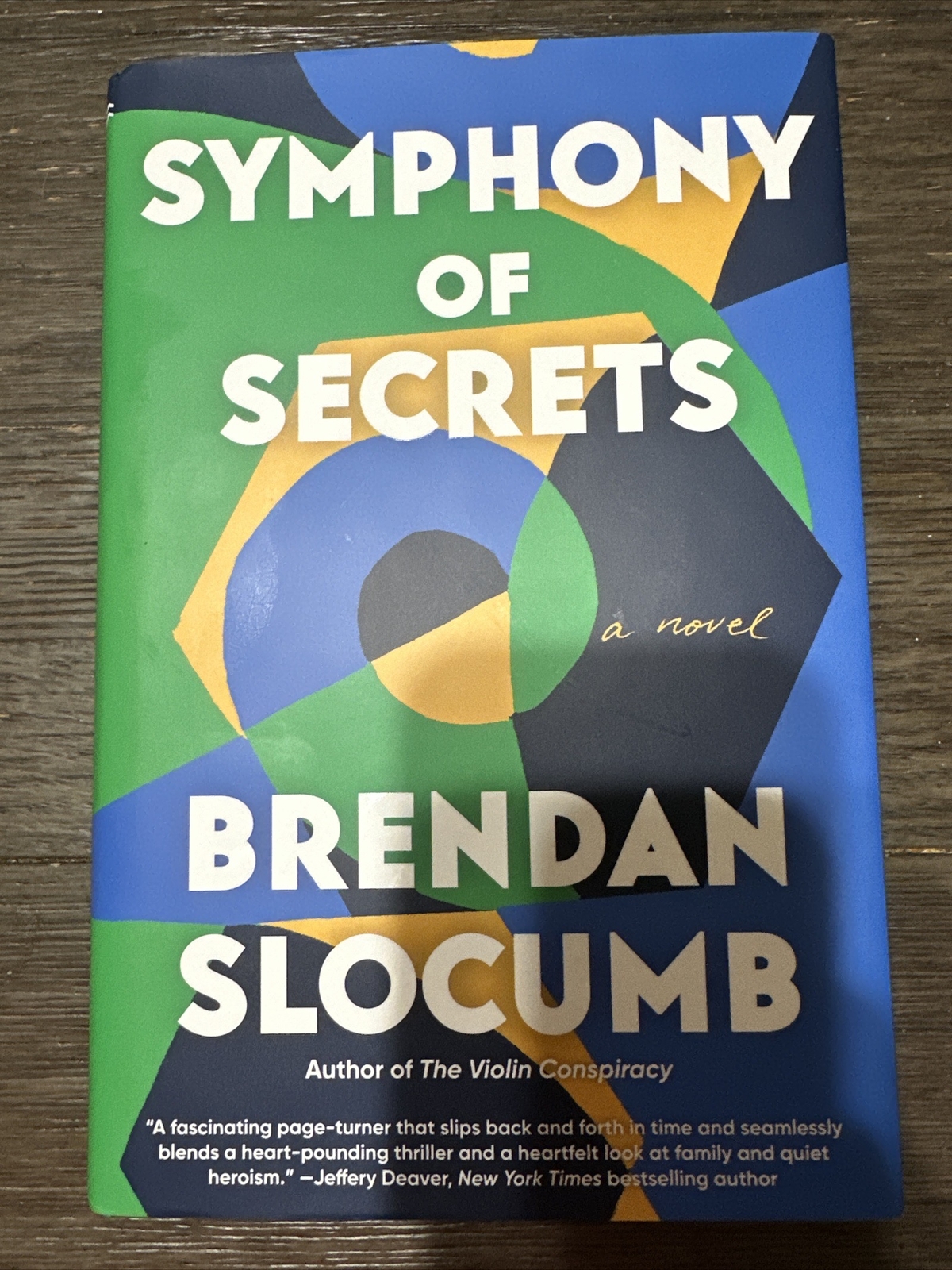 Symphony of Secrets : A Novel by Brendan Slocumb (2023, Hardcover) for ...