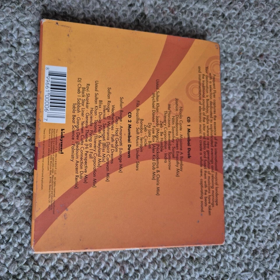Various - Frequent Flyer - Bombay - Very Good CD | eBay