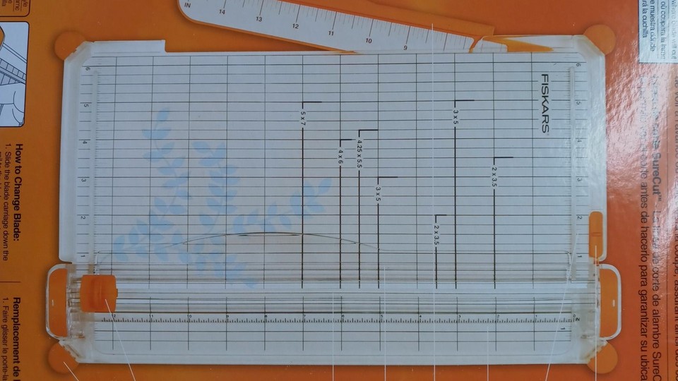 Fiskars 152400 3pc Papercrafting Set SureCut Paper Trimmer Scissor ...