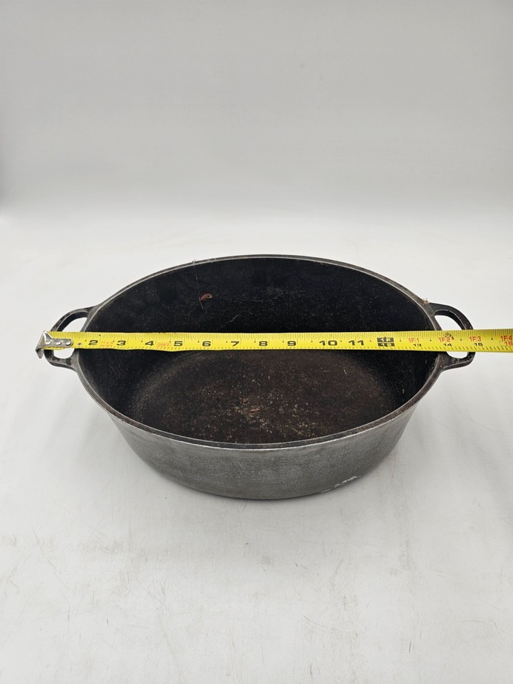 Vintage Modern Cast Aluminum Ware Oval Roaster Cooking Pot w/ Lid | eBay