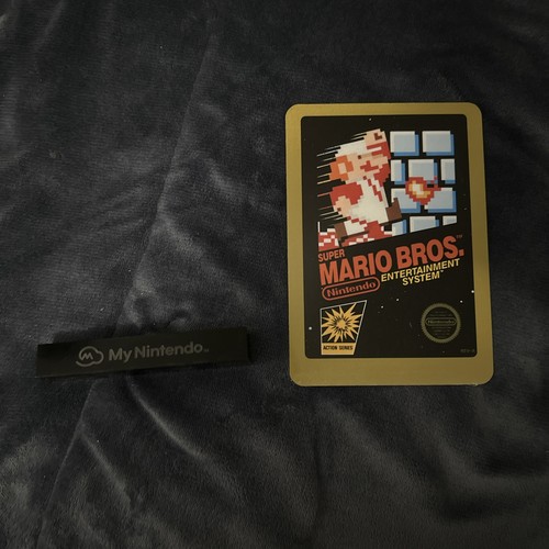 Super Mario Bros. Metal Display Stand My Nintendo Exclusive | eBay