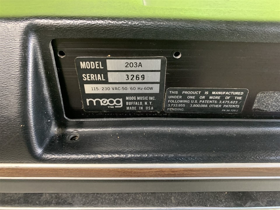 Moog Polymoog Synthesizer Keyboard 203A - Parts Unit | eBay UK