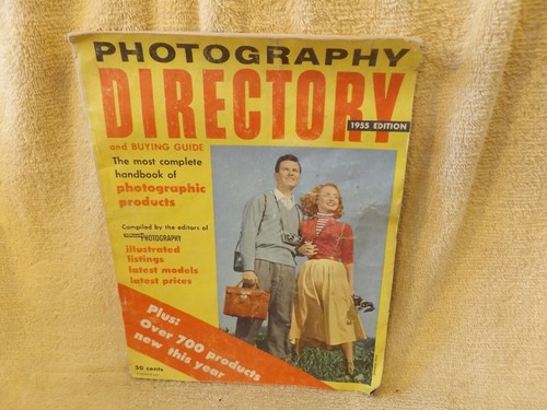 PHOTOGRAPHY DIRECTORY and BUYING GUIDE 1955 Edition | eBay