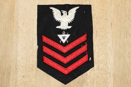 WWII ERA PETTY OFFICER FIRST CLASS PATCH - DRAFTSMAN | eBay