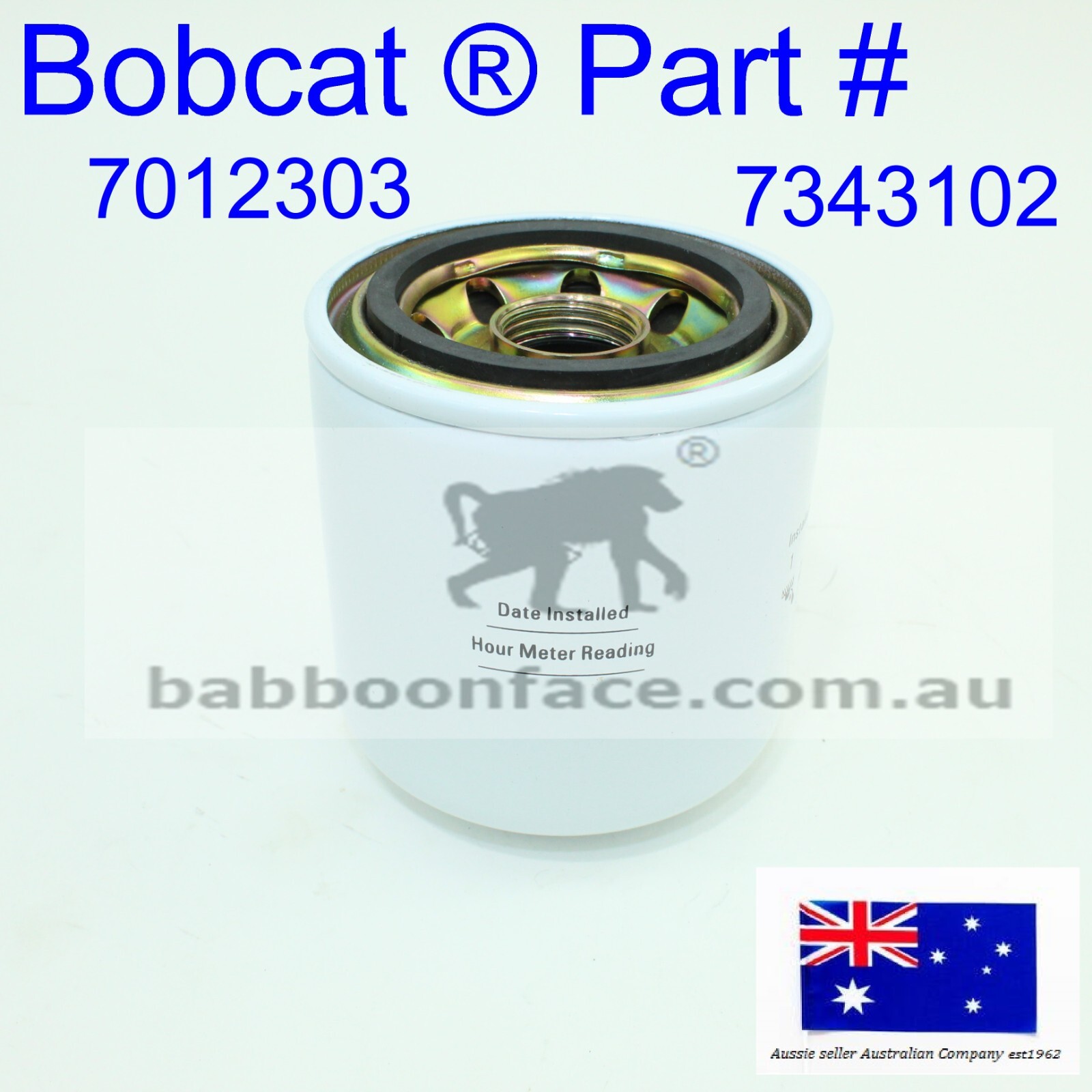 fits Bobcat Engine Oil Filter 7012303 7343102 T86 T870 L65 L75 L85 5600 ...