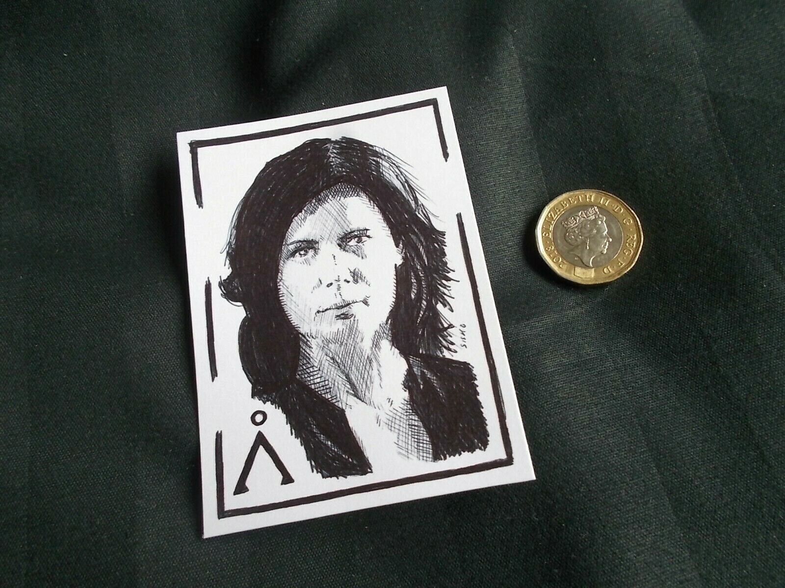 ACEO Sketch Card Stargate Atlantis Torri Higginson as Elizabeth Weir ...