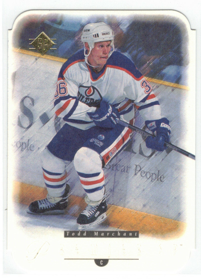 1994-95 SP PREMIER DIE CUT TODD MARCHANT #4 SWEET! | eBay