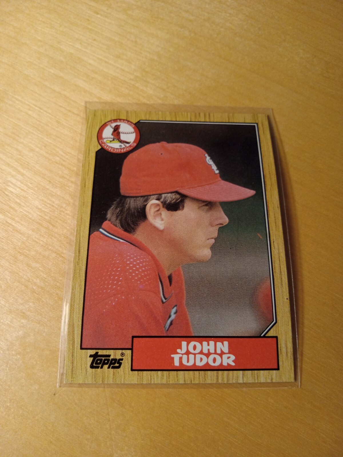 1987 Topps #110 JOHN TUDOR St. Louis Cardinals Baseball Card, Pitcher ...