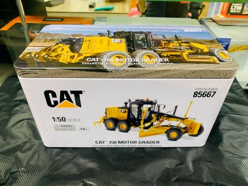 Diecast Masters 1/50 Scale Cat 150 Motor Grader Diecast Model 85667 Toy ...