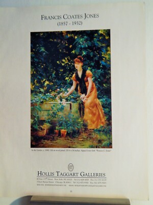 FRANCIS COATES JONES ART PIECE VTG ORIG 2002 ADVERTISEMENT | eBay