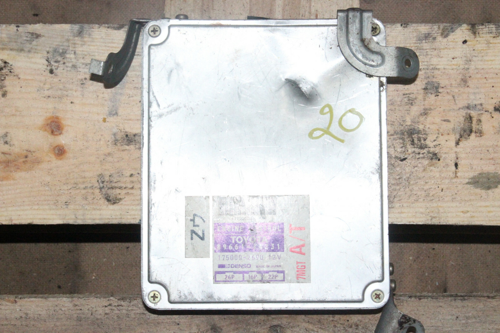 TOYOTA SUPRA JDM 7MGT AUTOMATIC ECU, ECM, PCM 89661-14231/175000-2690 ...