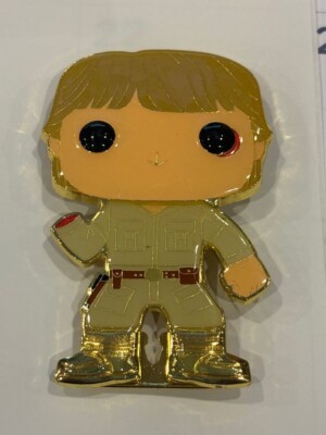Funko Pop! Pins Star Wars Luke Skywalker CHASE Enamel Pin | eBay