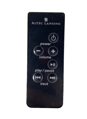 Altec Lansing IM3C Dock OEM Original Replacement Remote Control Tested ...