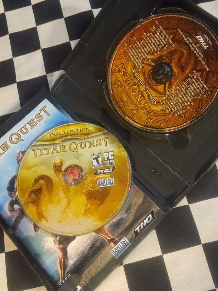 Titan Quest: Gold Edition (PC, 2007) Windows XP RPG Game DVD Ed ...