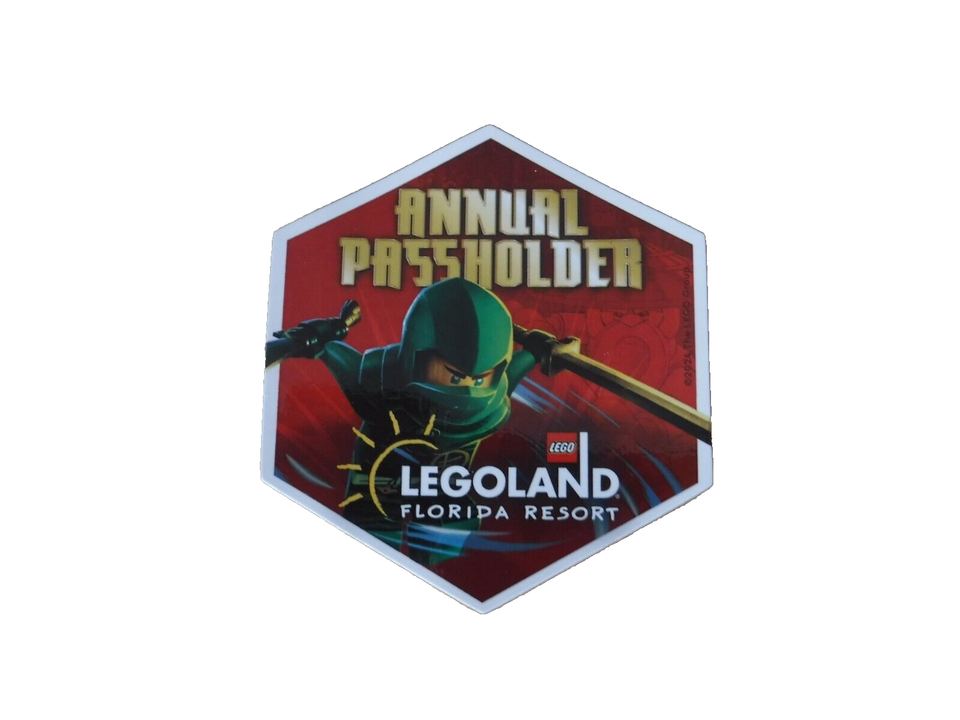 Legoland Lego Florida Pop Badges Ninjag 2024 complete set plus ...