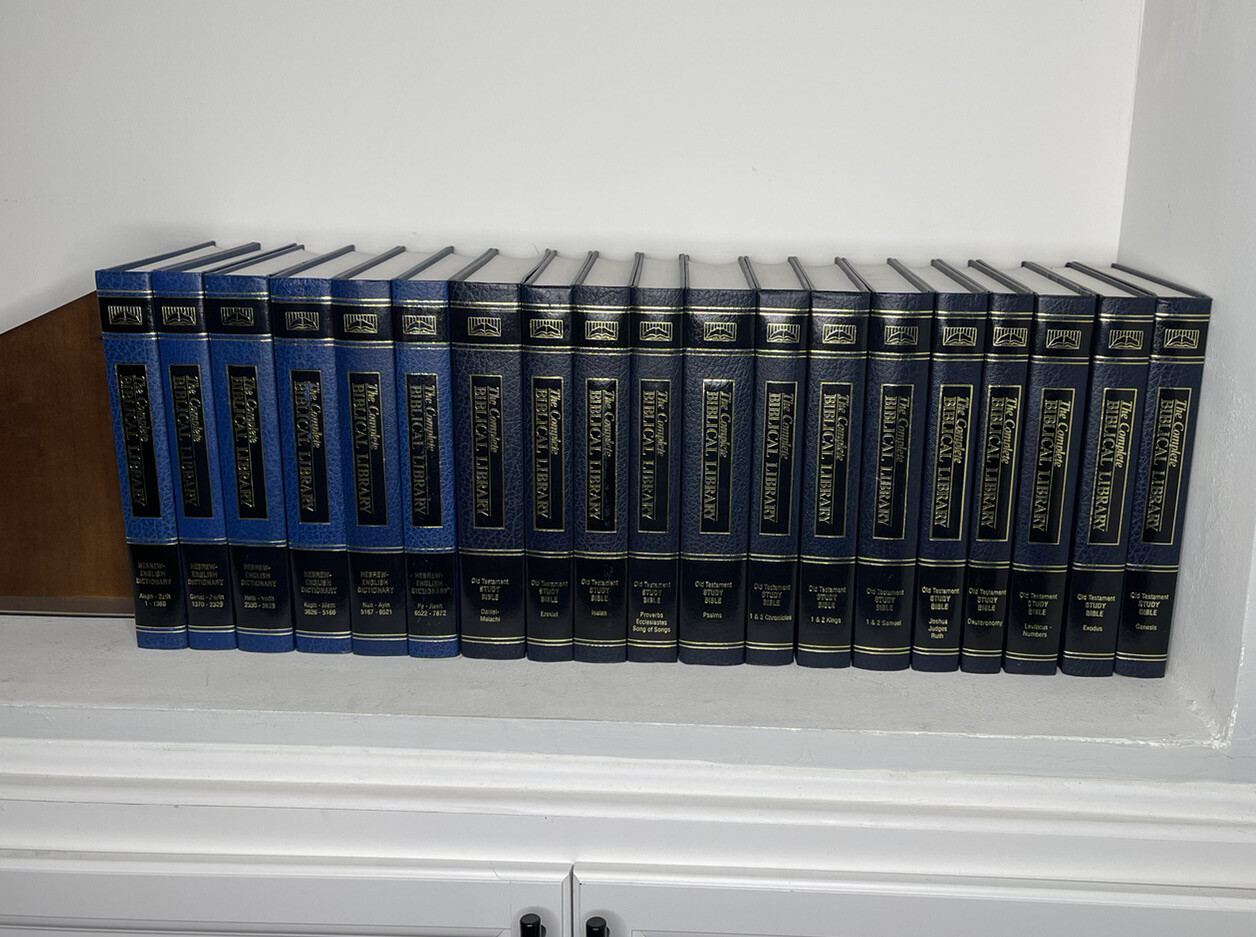 The Complete Biblical Library: The Old Testament (19 Of A 22 Volume Set ...