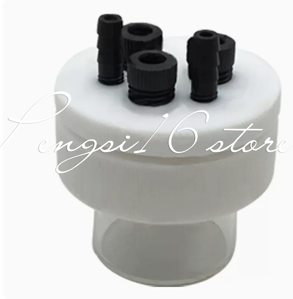 Super Sealed Quartz Electrolytic Cell Flange Sealed Electrolytic Cell ...