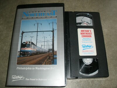 Pentrex VHS Amtrak's Northeast Corridor Philadelphia to Washington DC ...