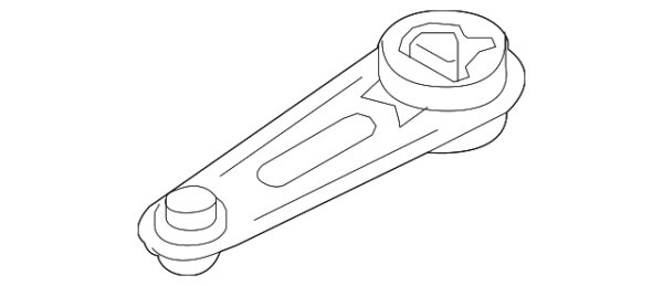 11360-EL00A Nissan Buffer assy-engine mounting, rear 11360EL00A, New ...