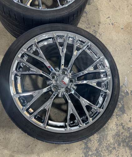 CORVETTE Z06 WHEELS AND TIRES FRONT 28530ZR19 REAR 33525ZR20 SET OF 4 ...