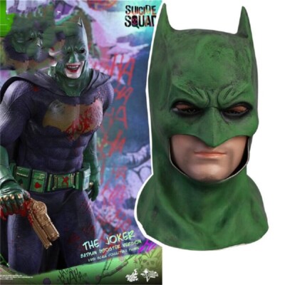 Batman Full Face Latex Helmet Cosplay Mask Costume Accessory Party Prop ...