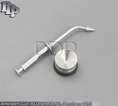 Amalgam Gun 90 Degree Angle, Amalgam Well Pot Surgical Dental ...