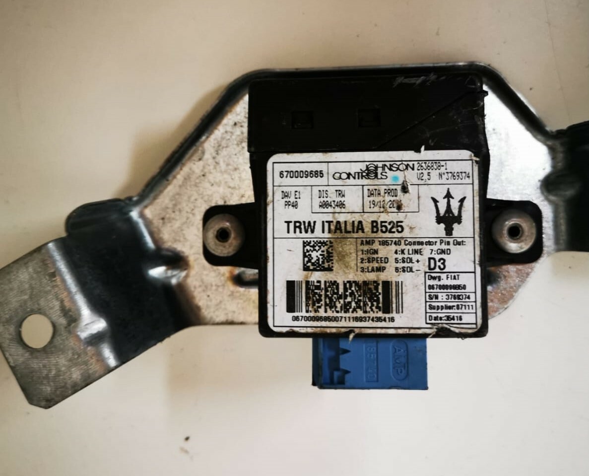 MASERATI DHIBLI 2013-2017 Power steering control UNIT ECU MODULE ...