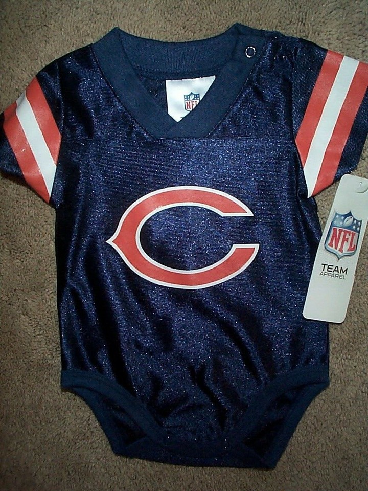 (2025-2026) Chicago Bears #00 nfl INFANT BABY NEWBORN Jersey 3-6M 3-6 M ...