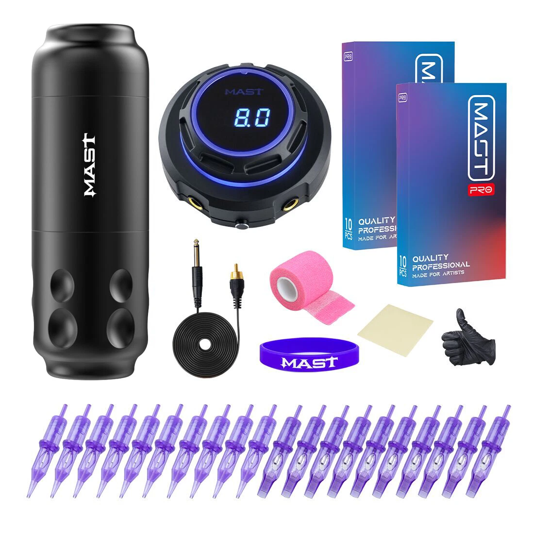 Dragonhawk Fold Pro Tattoo Machine Kit Halo Power Supply, 57% OFF