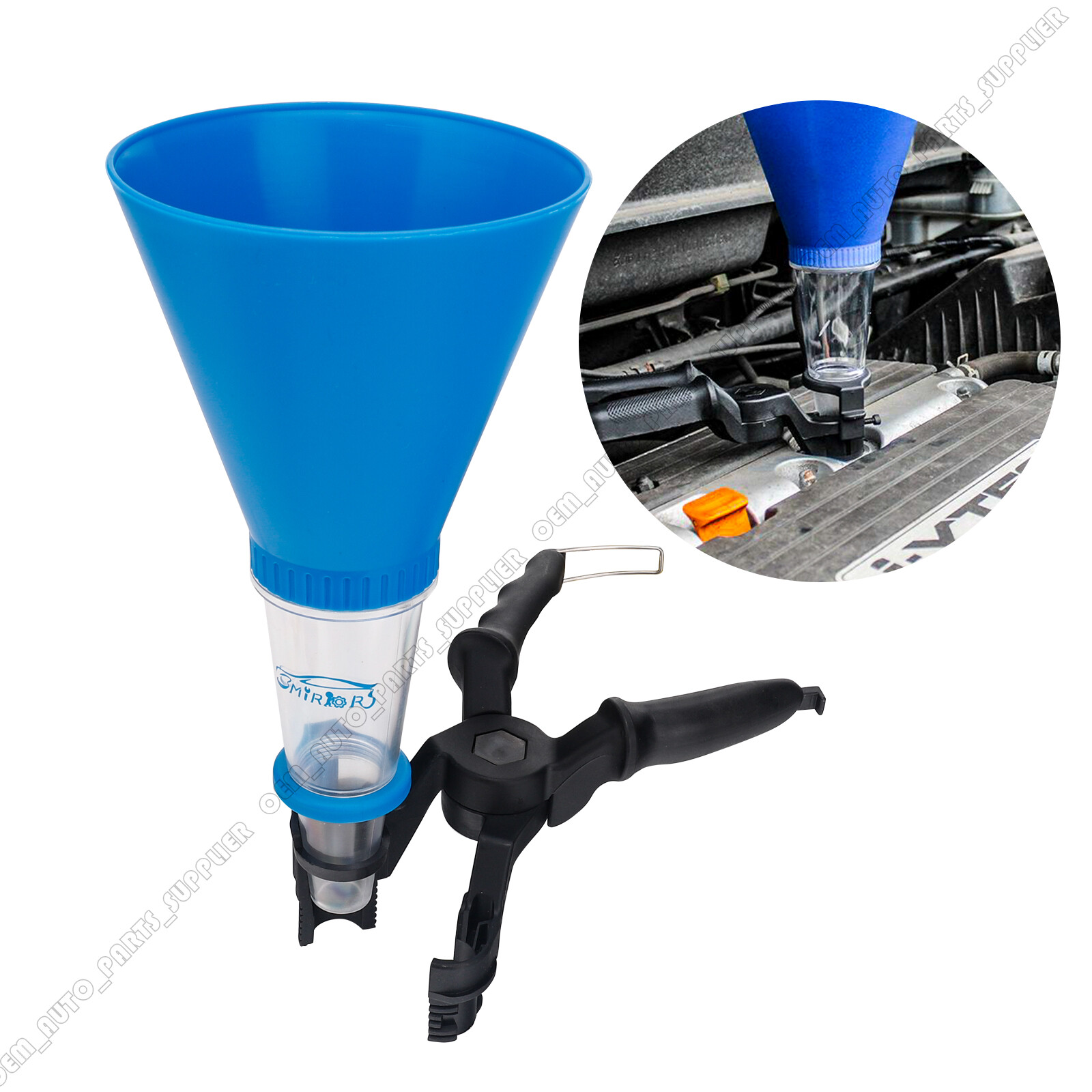 Tools Of 2.0L-5.7L Oil Filter Wrench, Drain Tool, and Funnel Bundle For ...