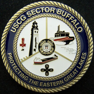 US Coast Guard USCG Sector Buffalo Challenge Coin | eBay