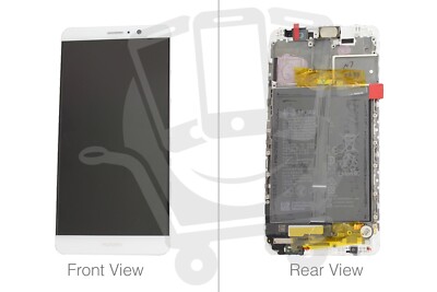 Genuine Huawei Mate 9 MHA-L09 Silver LCD Screen & Digitizer - 02351BAS ...